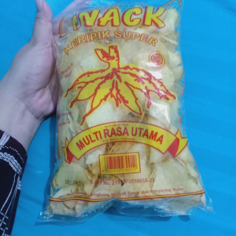 Jual Keripik singkong kripik super multi rasa utama 100 gram | Shopee ...