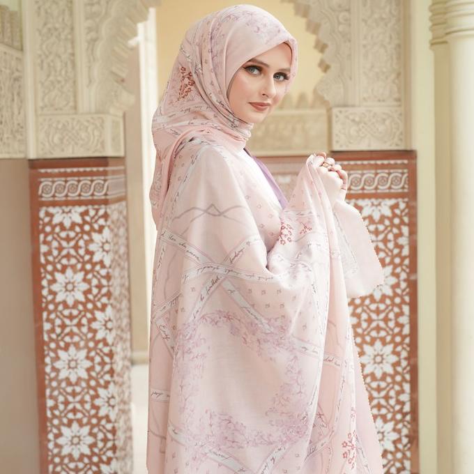 Jual Rumi Poems Scarf Meesha - Peach Halwa Original | Shopee Indonesia
