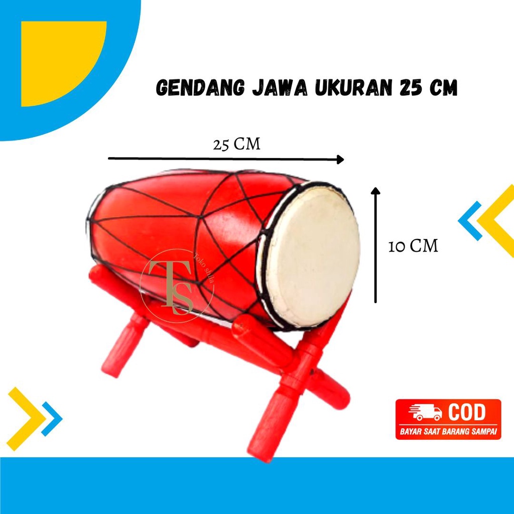 Jual Alat Musik Tradisional Gendang Jawa Kendang Anak Mini | Shopee ...