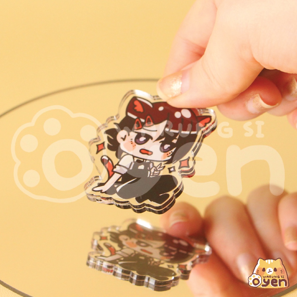 Jual Chainsaw Man Acrylic Keychain (Makima, Kobeni, Yoshida, Pochita ...