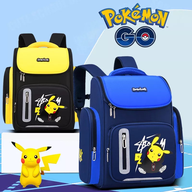 Jual Tas Sekolah Dasar Pokemon Go Ransel Anak Kartun Anak Laki-laki ...