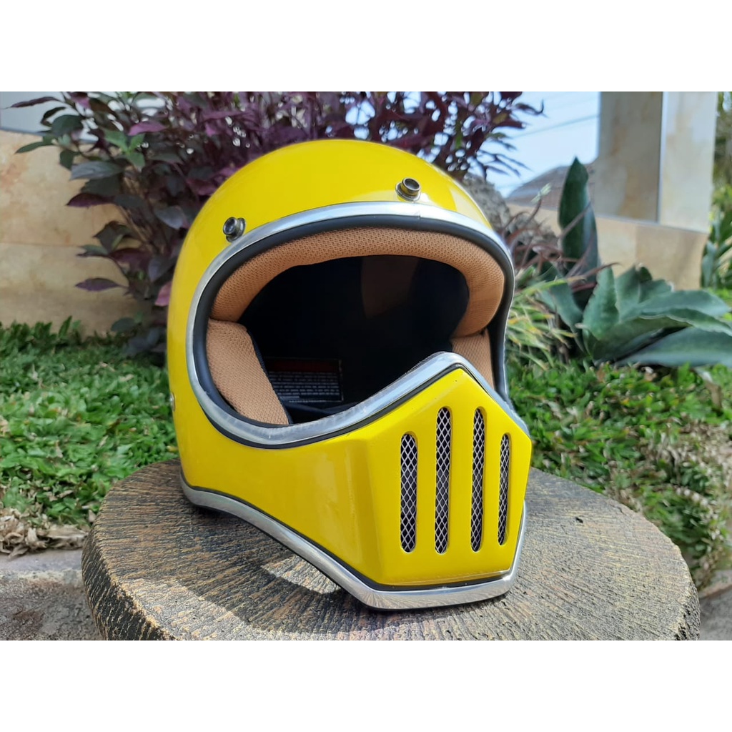 Jual Helm Cakil Custom Full Face Original Klasik Pria-Wanita Terbaru ...