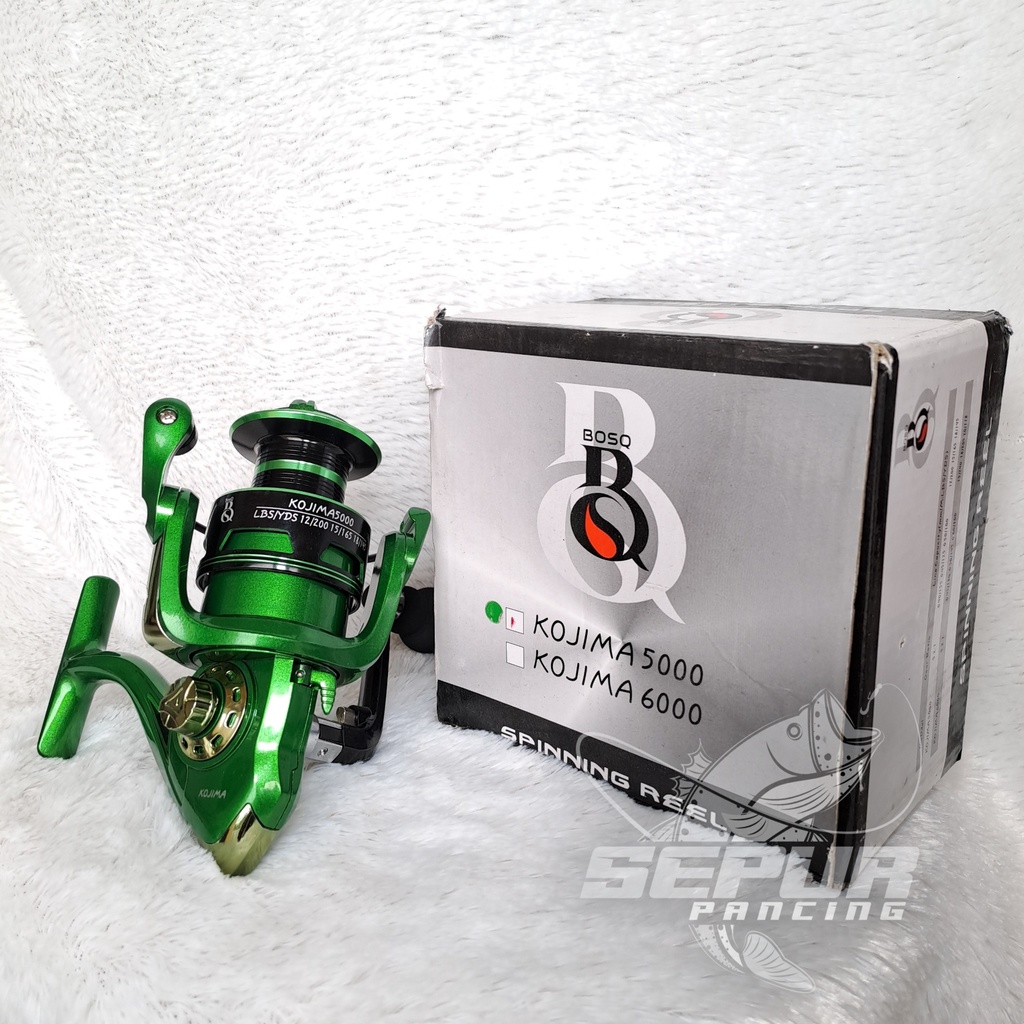 Jual REEL Pancing BosQ Kojima (5000-6000) | Shopee Indonesia