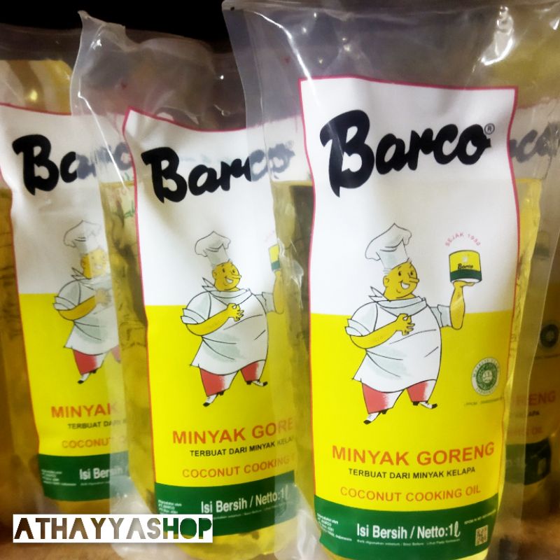 Jual Barco Minyak Goreng Kelapa 1 Liter | Shopee Indonesia