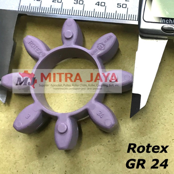 Jual RUBBER COUPLING ROTEX GR 24 ( KARET KOPLING ROTEX ) | Shopee Indonesia