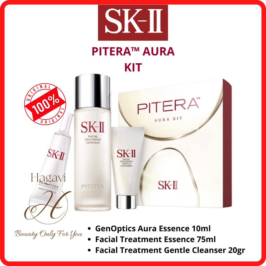 Jual SKII SK-II SK2 SK II Pitera AURA KIT (Paket) (100% ORI) | Shopee Indonesia