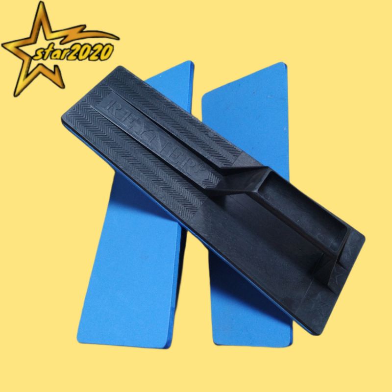 Jual roskam PVC hitam lapis spon tebal sedang gosokan acian | Shopee ...