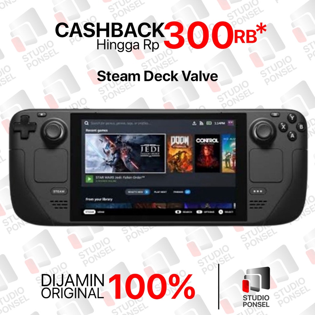 Jual Steam Deck Valve Handheld Gaming 512GB 256GB 64GB PC Portable ...