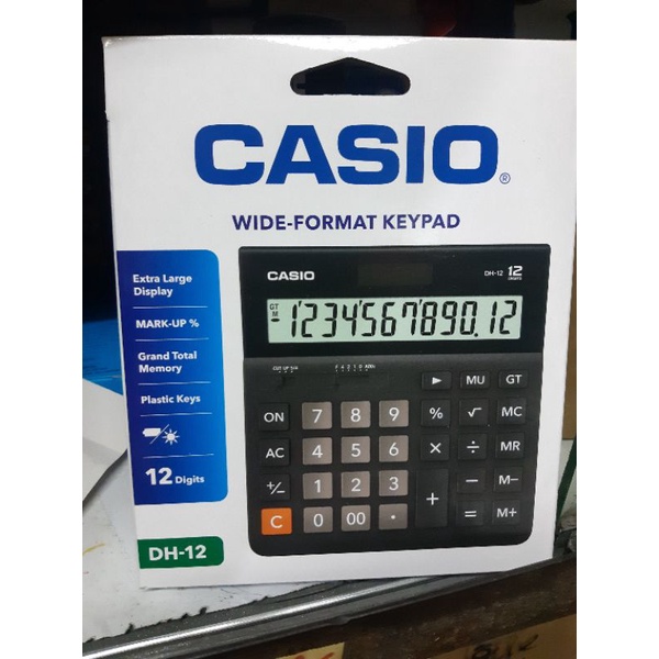 Jual Kalkulator Casio DH-12 (12 Digit) | Shopee Indonesia