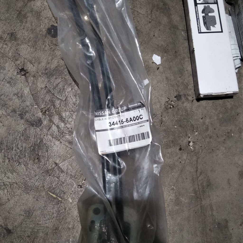 Jual CABLE ASSY CONTROL PERSENELING NISSAN LIVINA L12 34415-6A00C ORI ...