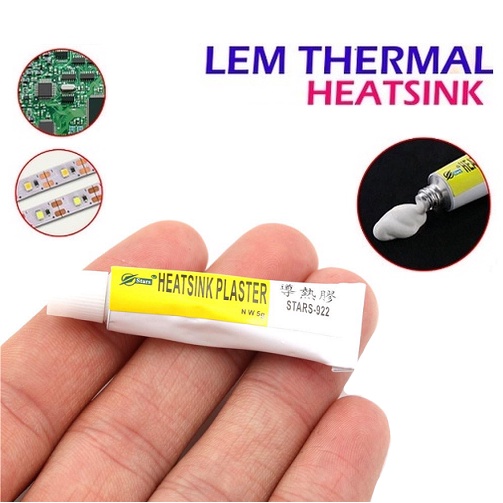 Jual Thermal Glue / Heat Sink Plaster / Heatsink Adhesive Cooling ...