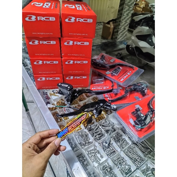 Jual master rem RCB OVAL E2 E-2 14mm master rem dan hendel kopling ...