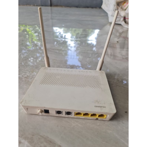 Jual ont gpon huawei hg8245h normal tickernya bolong normal | Shopee ...