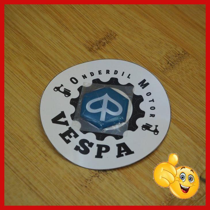 Jual LOGO CUNG VESPA / EMBLEM PIAGGIO VESPA PX - DANMOTOR | Shopee ...