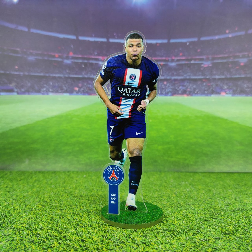 Jual Standee Action Figure Kylian Mbappe Jersey PSG Tahun 2022/2023 ...