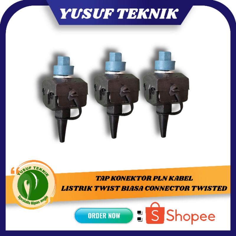 Jual TAP KONEKTOR PLN MURAH KABEL LISTRIK TWIST BIASA CONNECTOR TWISTED ...