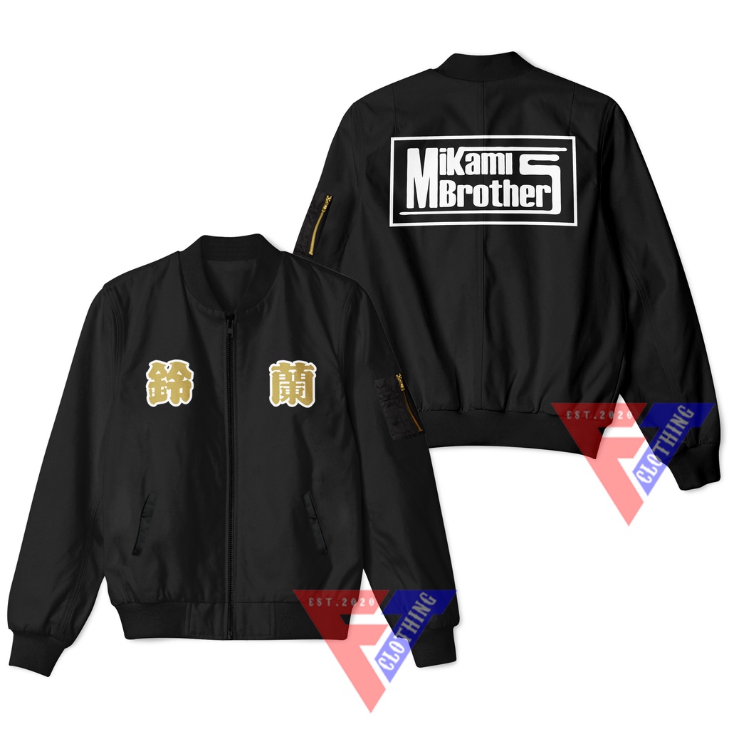 Jual Jaket Bomber Sukajan Mikami Brothers Suzuran High And Low | Shopee ...
