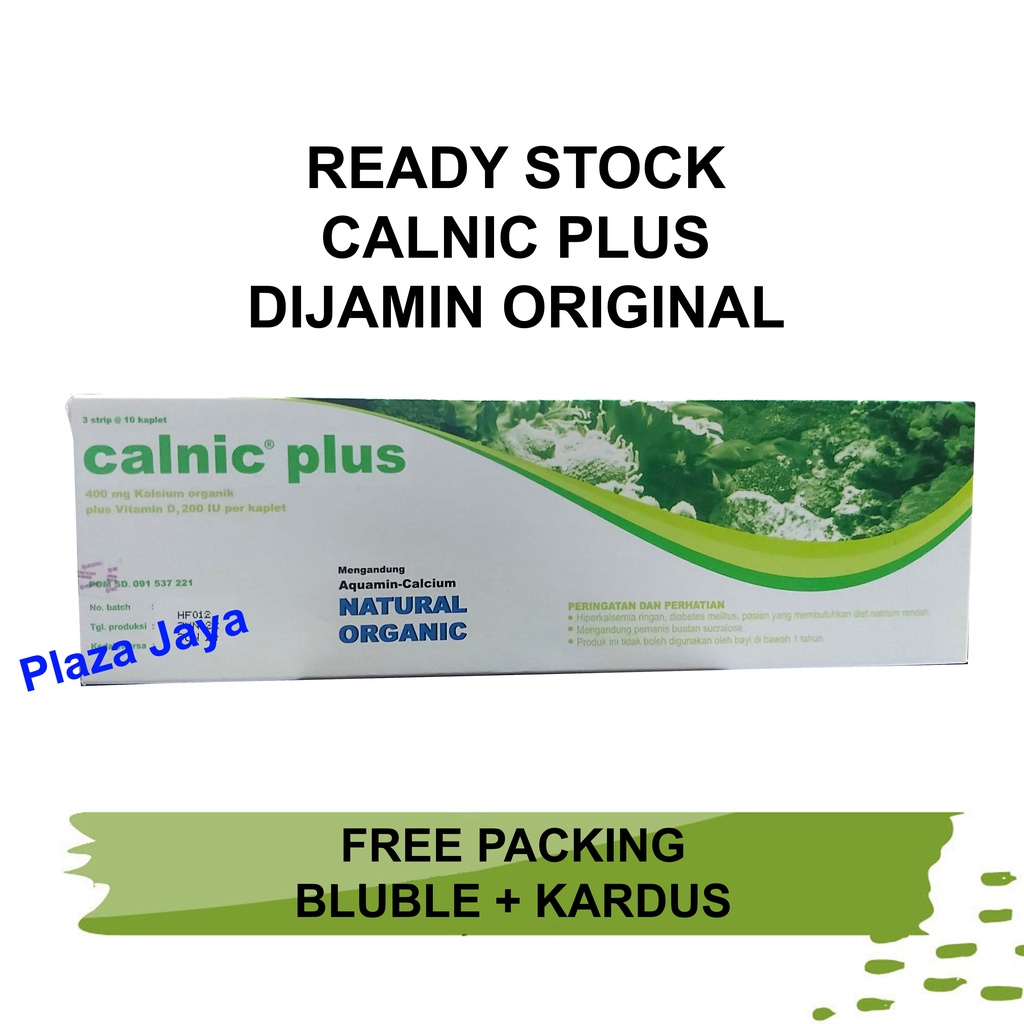 Jual Calnic Plus Tablet Box 30 Tablet Membantu Memenuhi Kebutuhan ...