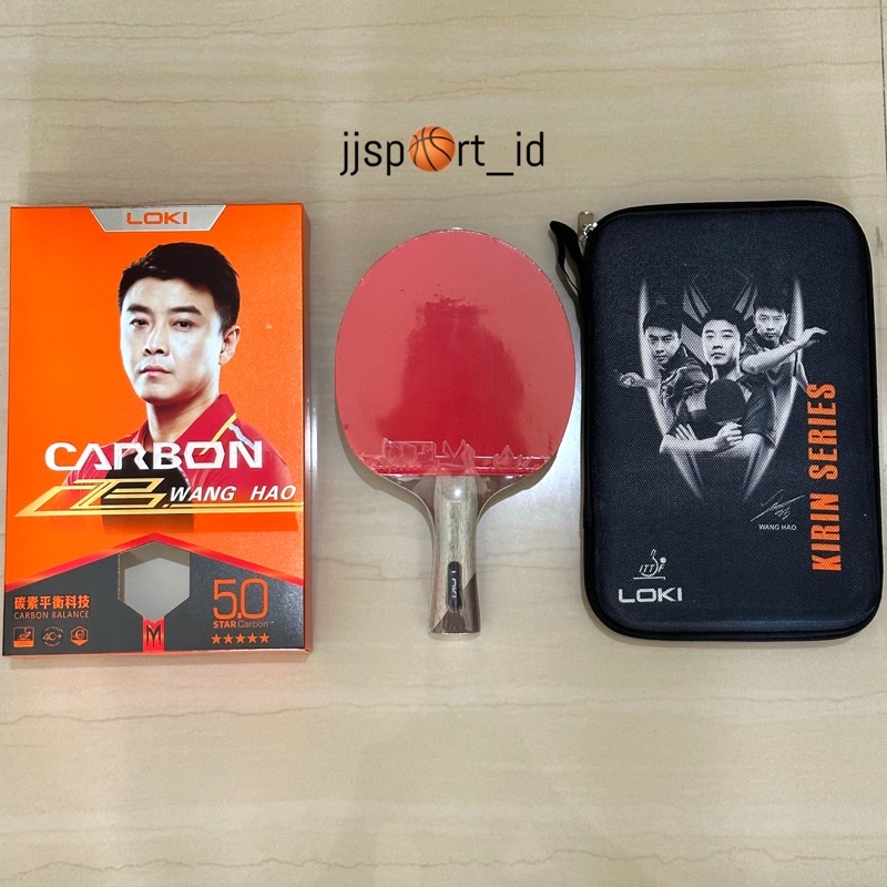 Jual Bet Pingpong Bat Tenis Meja Bat Pingpong LOKI 5star Carbon ORIGINAL | Shopee Indonesia