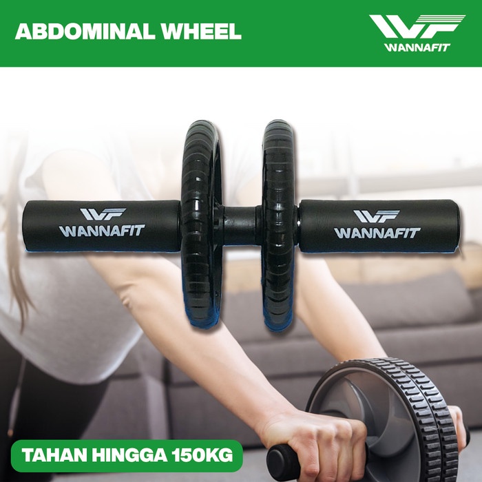 Jual AB WHEEL/AB ROLLER/DOUBLE WHEEL/ALAT SIT UP/ALAT GYM 1601 BONUS ...