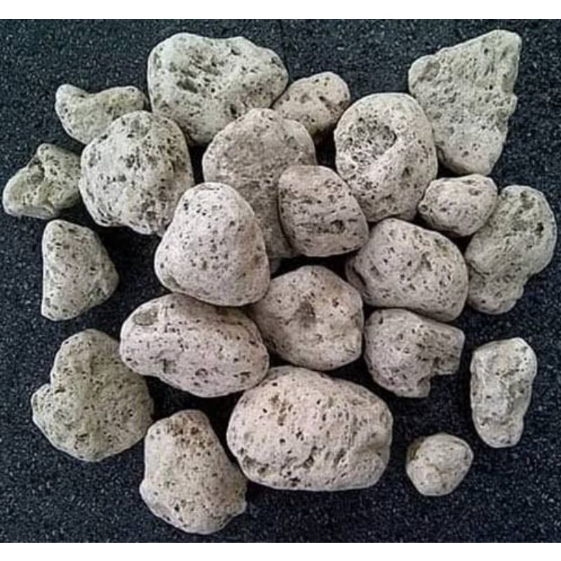 Jual media filter batu apung / pumice stone per 1 kg murah bagus ...