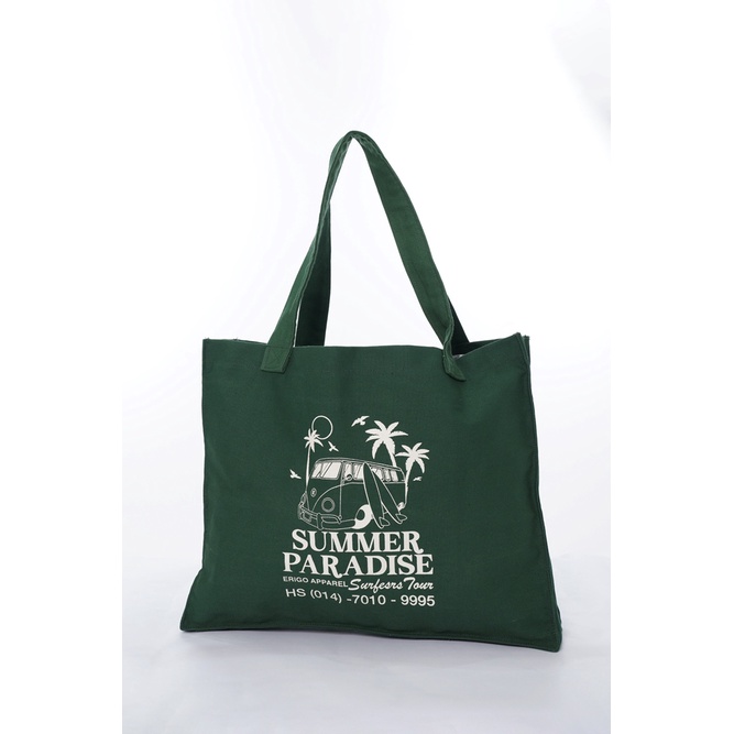 Jual Erigo Tote Bag Erigo Paradise Green | Shopee Indonesia