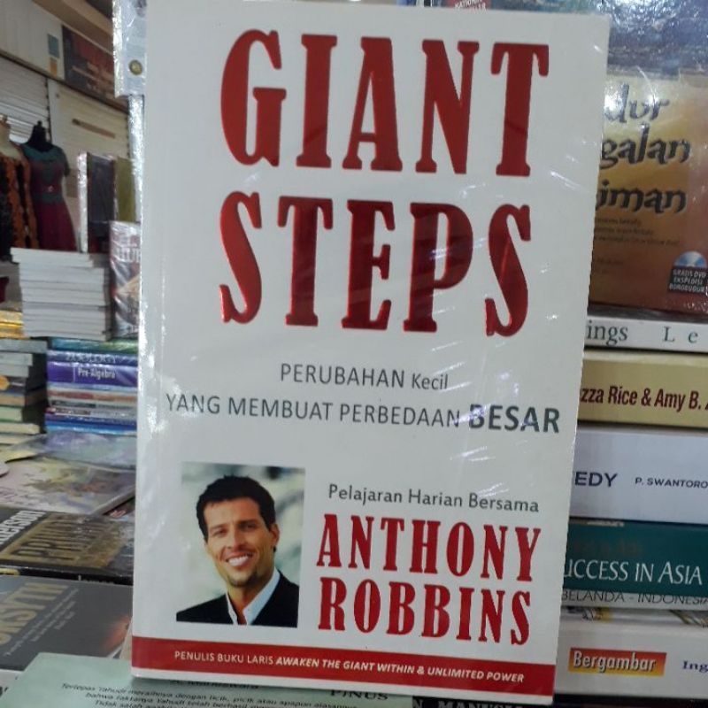 Jual BUKU ORIGINAL GIANT STEPS perubahan kecil yang membuat perbedaan besar | Shopee Indonesia
