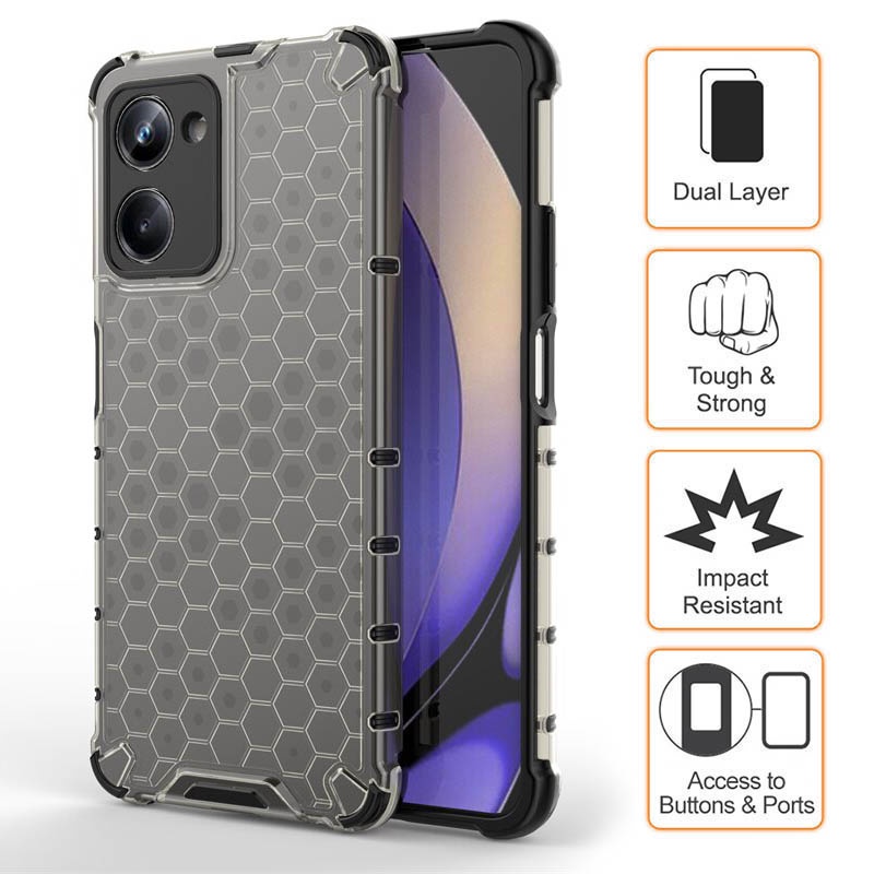 Jual Armor Honeycomb Case Realme 10 Pro 5G - Cover Casing Hard Soft ...