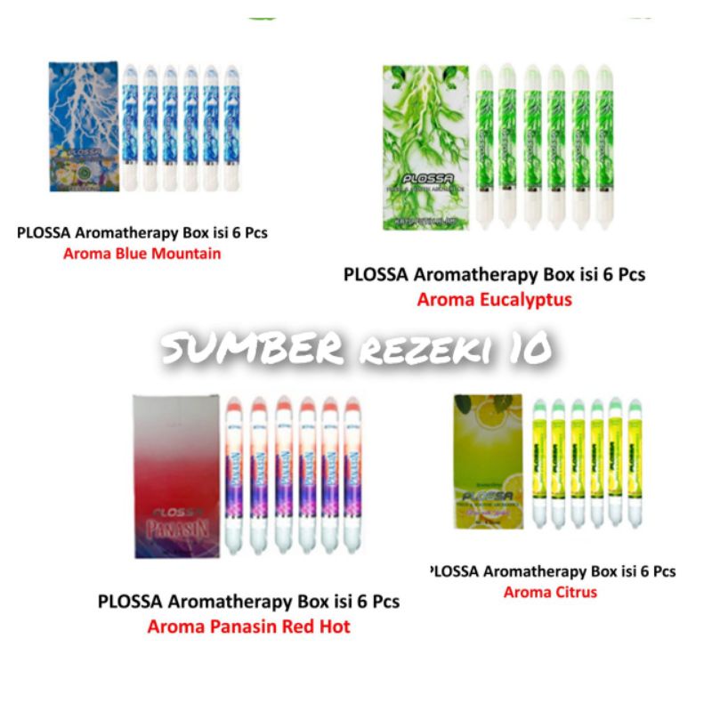 Jual Plossa Minyak Angin Inhaler & Roll on 10ml isi 6pcs ( 1 Box ) LIVE ...