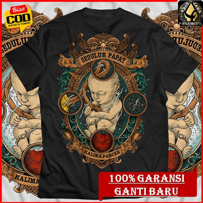 Jual kaos jawa sedulur papat Paramesti terbaru Terkini kaos distro pria ...
