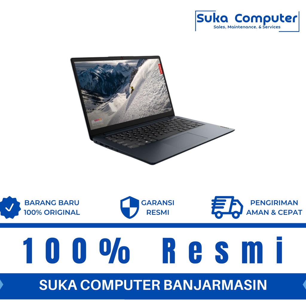 Jual IP Slim 1-14ADA7 AMD 3020e/8GB/256GB SSD/14" HD TN/Integrated AMD ...