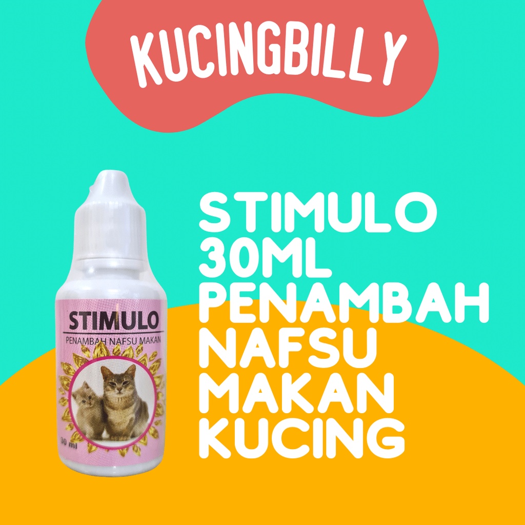 Jual Stimulo vitamin penambah nafsu makan kucing 30ml | Shopee Indonesia