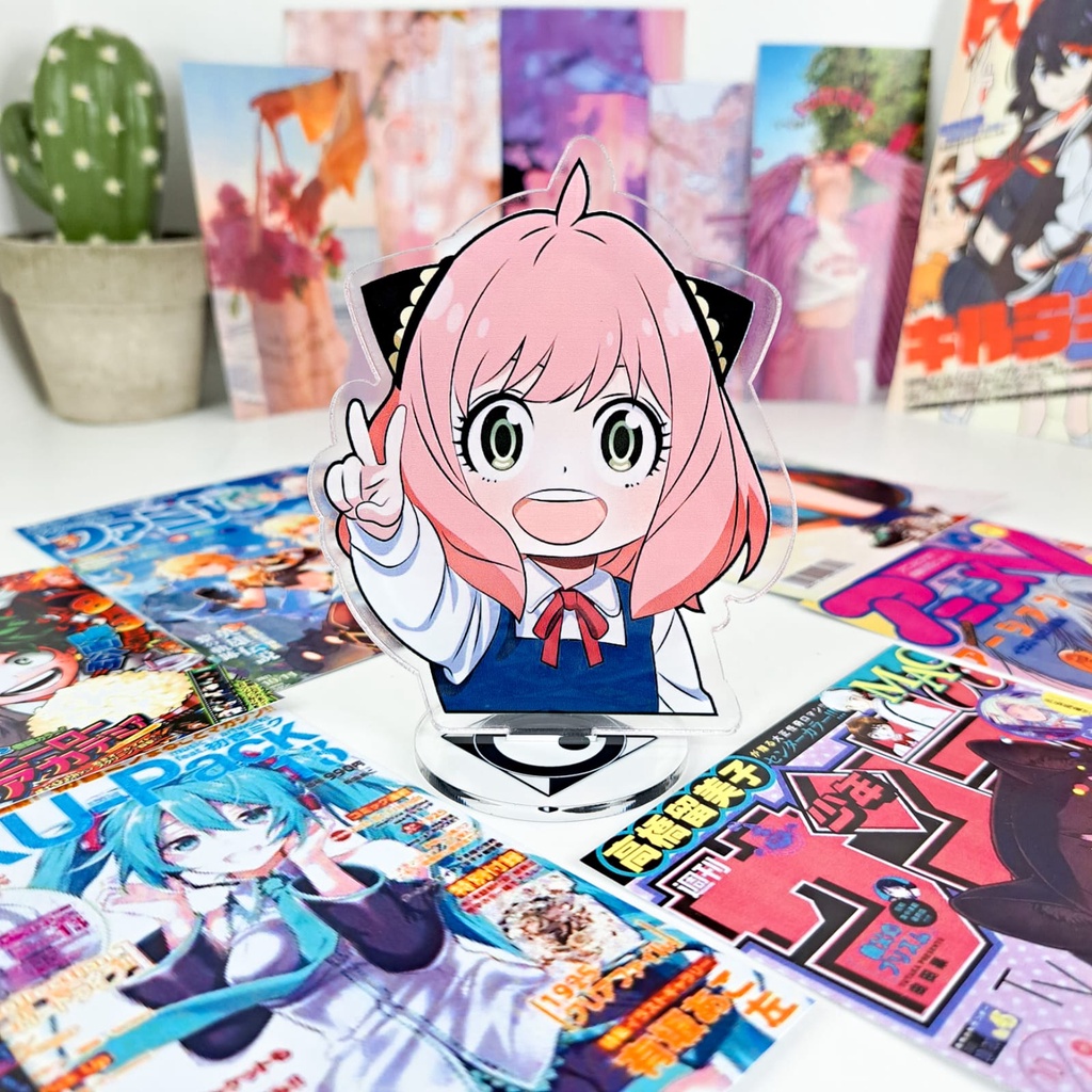 Jual Standee Acrylic Anime SPY X Family Anya Yor Loid Damian Forgers ...