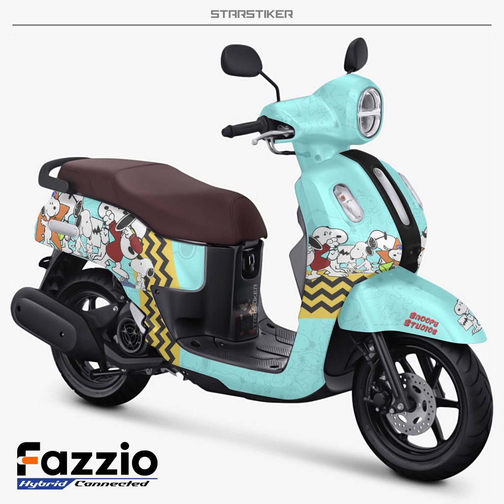 Jual DF2 / DECAL FULLBODY YAMAHA FAZZIO NEW / STRIPING FULLBODY ...