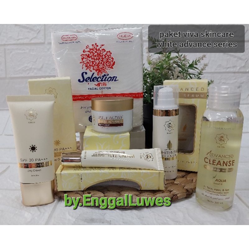 Jual PAKET VIVA SKINCARE ADVANCE WHITE SERIES/PAKET VIVA UNTUK KULIT ...