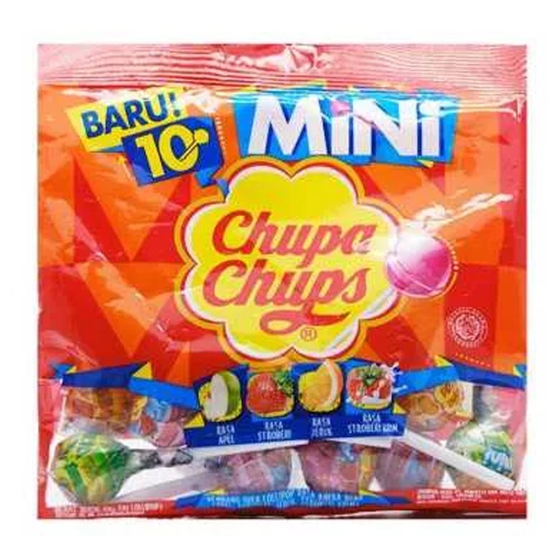 Jual Chupa Chups Permen Mini Lolipop Aneka Bu | Shopee Indonesia