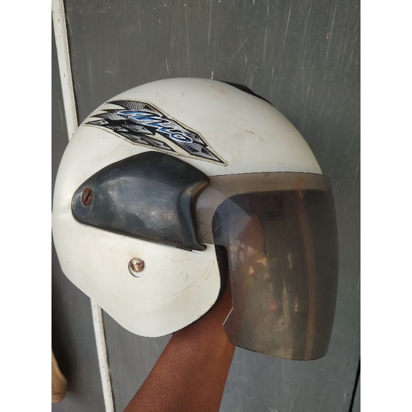 Jual HELM MIO PUTIH ORIGINAL JADUL | Shopee Indonesia