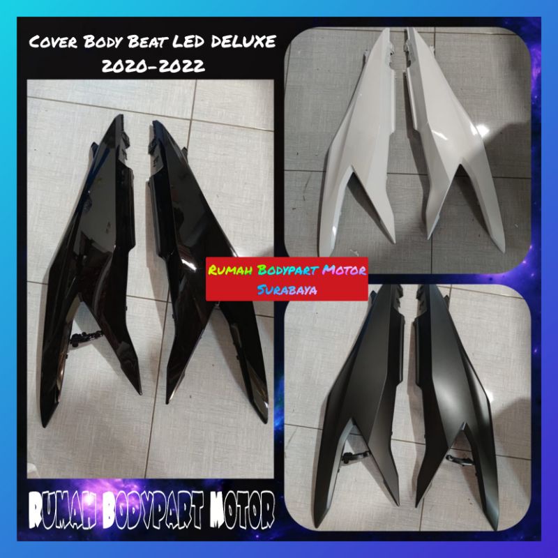 Jual COVER BODY BELAKANG BEAT 2020 2021 2022 2023 K1A DELUXE KANAN KIRI ...