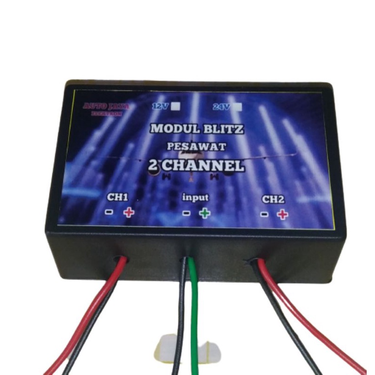 Jual Modul Blitz Genit 2 Channel 2 Trimpot 12V 24V. | Shopee Indonesia