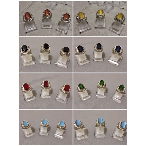 Jual (STOK TERBATAS) Cincin Terompah Batu bukan Plastik | Shopee Indonesia