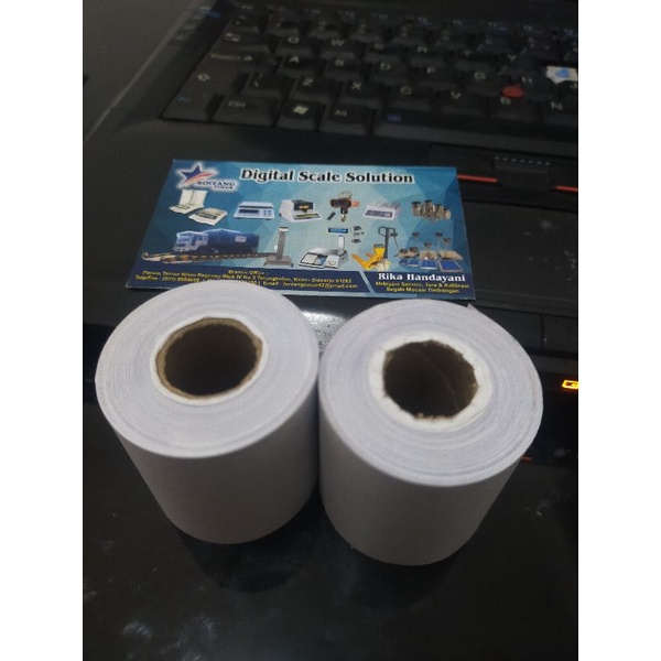 Jual Kertas struk print timbangan A9 & A1 | Shopee Indonesia