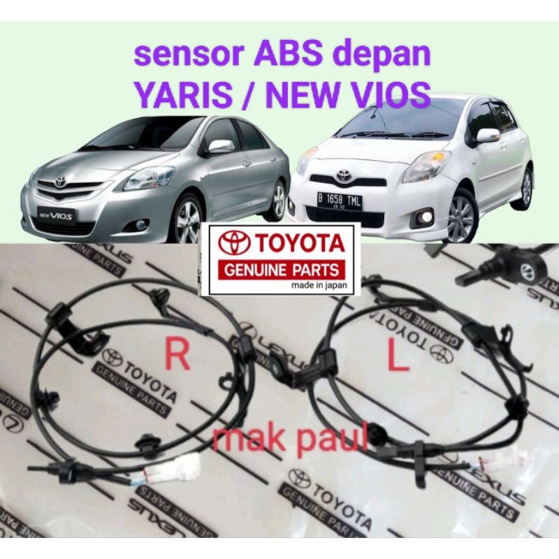 Jual sensor speed ABS roda depan YARIS new VIOS 2007 - 2013 ORIGINAL ...