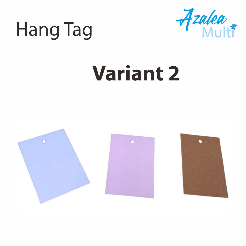 Jual Hang Tag Variant 2 - Label Baju - Thanks Card - Label - Hang Tag ...