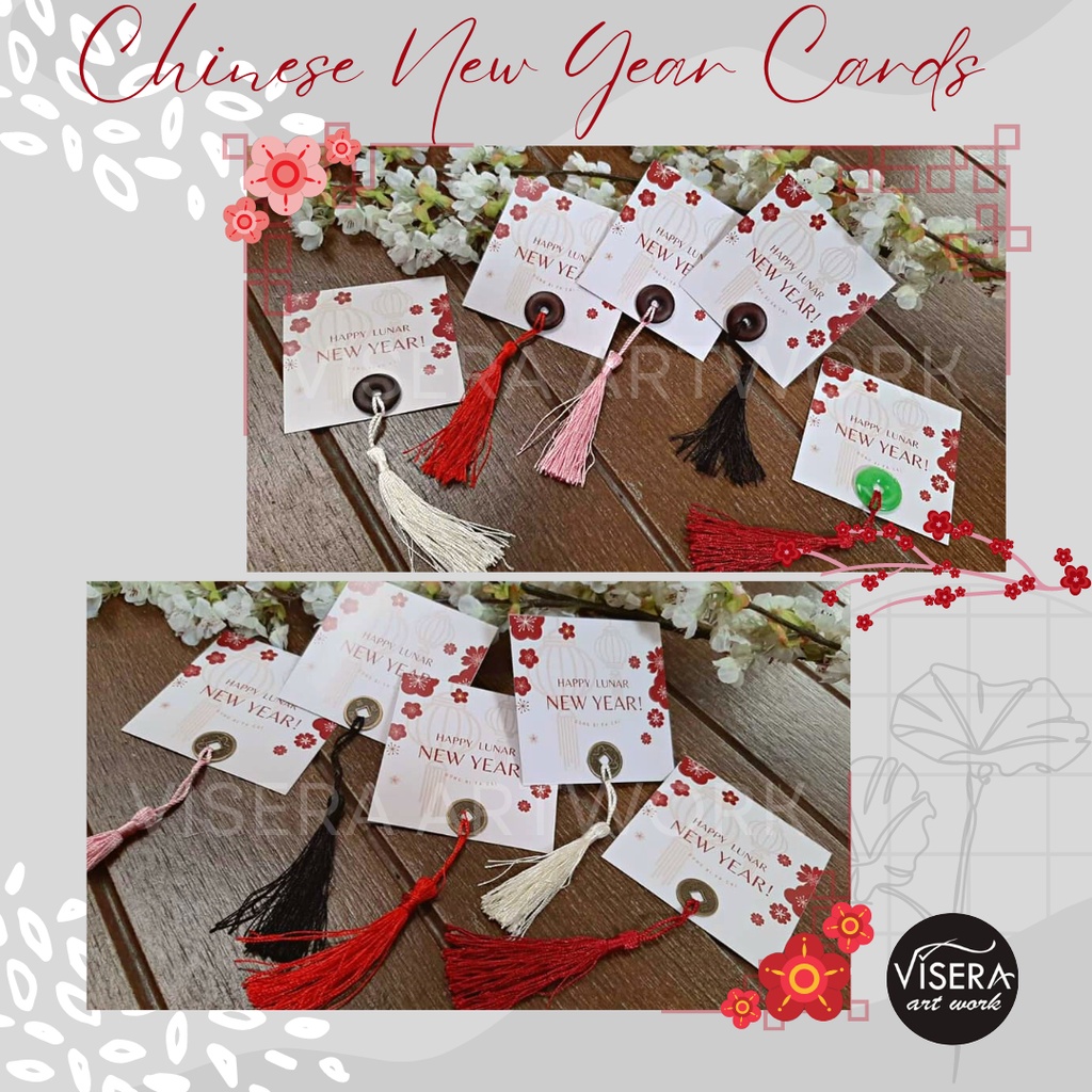 Jual Chinese New Year Embellished Greeting Cards Kartu Ucapan Tahun ...