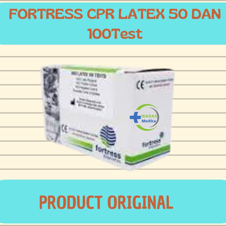 Jual CRP Latex 50 Test Fortress / Fortress CRP Latex 100 Kit | Shopee ...