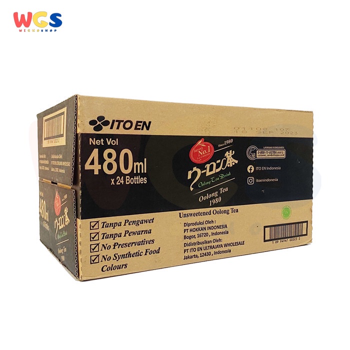 Jual Ito En - ItoEn Unsweetened Oolong Tea No Sugar 480ml - Japanese Tea | Shopee Indonesia
