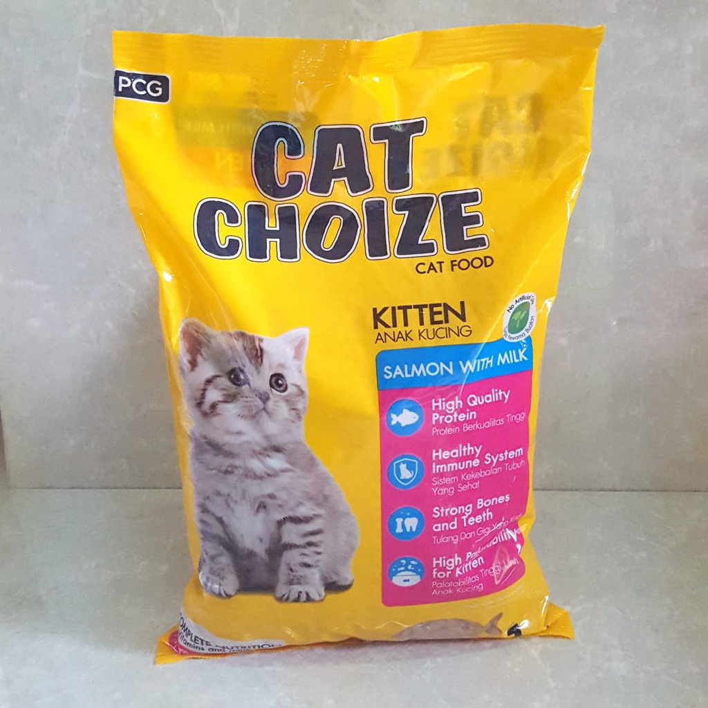 Jual CAT CHOIZE KITTEN Fresh Pack 1 KG/ Cat Choice tuna/ Cat Choice Salmon | Shopee Indonesia
