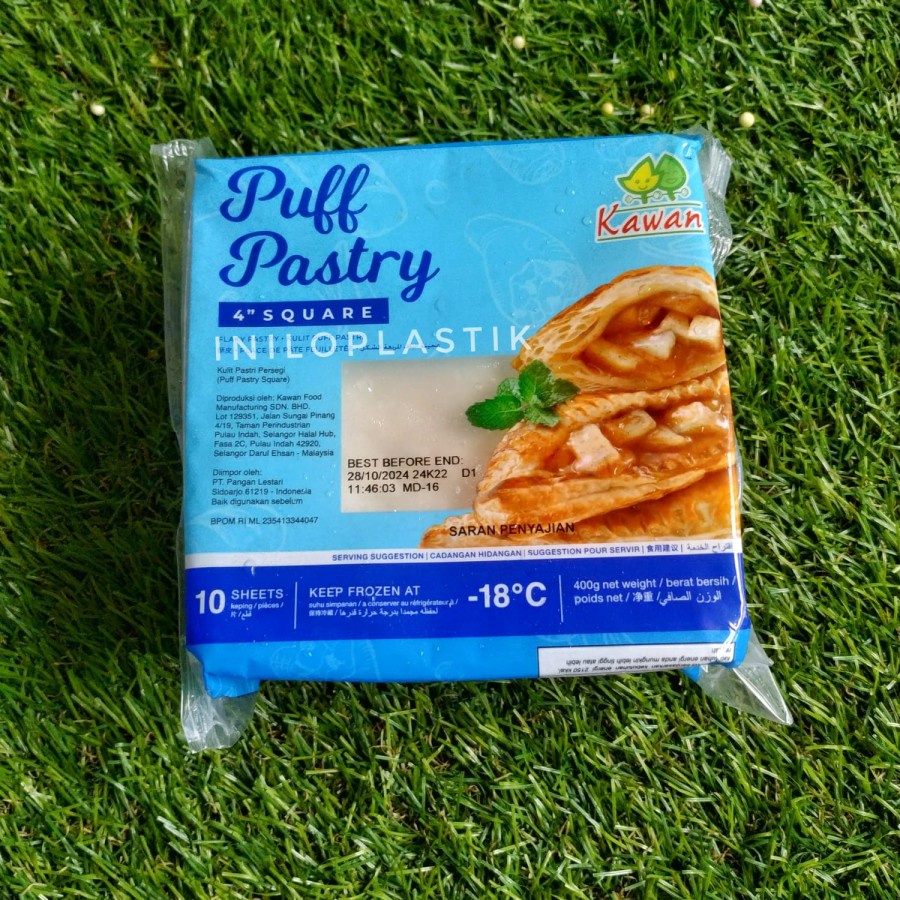 Jual Kawan Puff Pastry Square 400 gr / Kulit Pastry | Shopee Indonesia