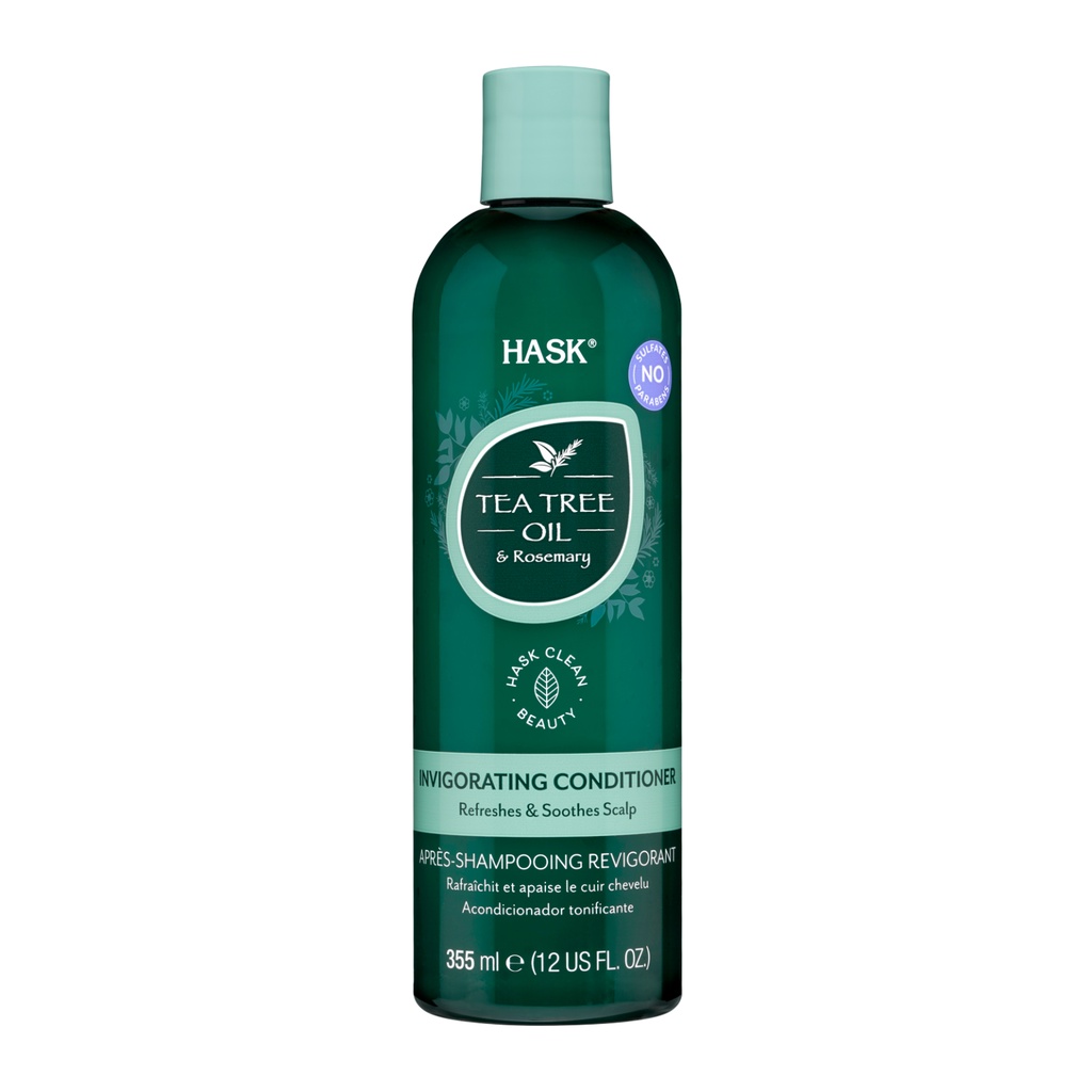 Jual HASK Tea Tree Oil & Rosemary Invigorating Conditioner 355 ml ...
