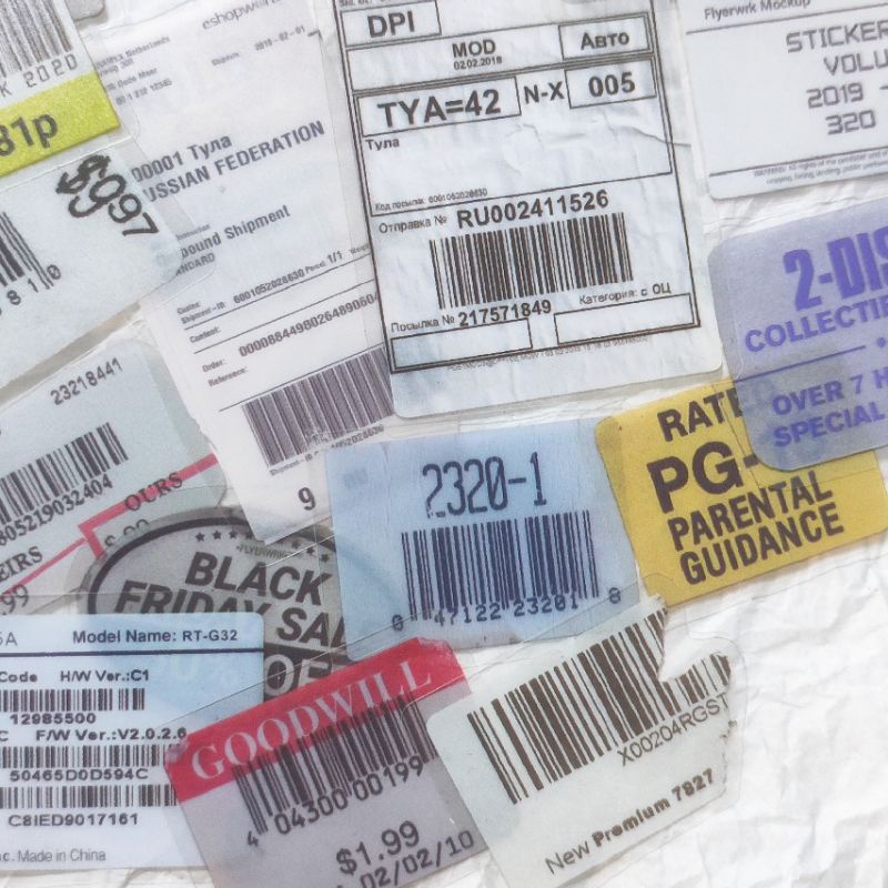 Jual STIKER WATERPROOF BARCODE LABEL | Shopee Indonesia